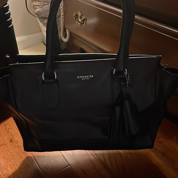 Coach | Bags | Authentic Coach Leather Medium Tote Bag | Poshmark